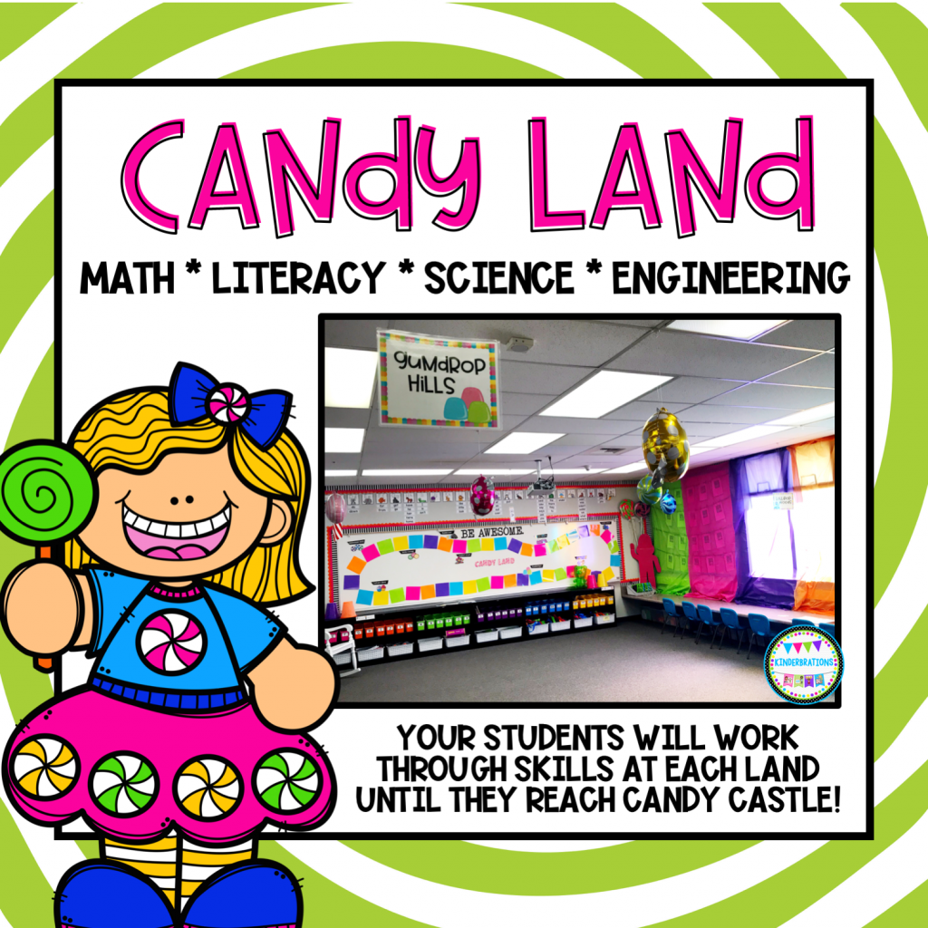 Candy Land: Math, Literacy, Science, and STEM Centers and Activities ...