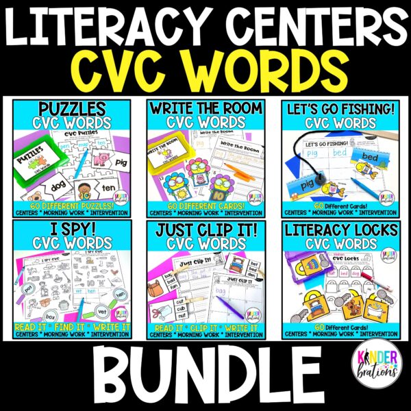 3 Engaging Ways to Practice Writing CVC Words - Kinderbrations