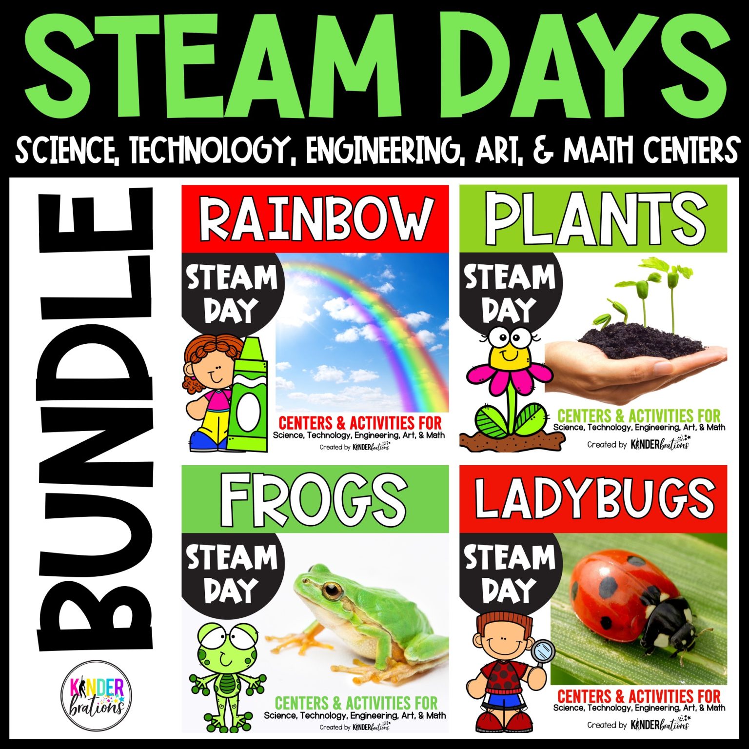 STEAM Centers Bundle 5 | Theme Based STEM Days and Activities for ...