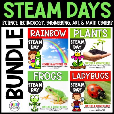 STEAM Centers Bundle 5 | Theme Based STEM Days and Activities for ...